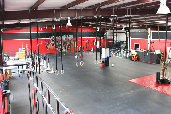 100 x 100 High Impact Rubber Tiles - Rhythm Sport LLC