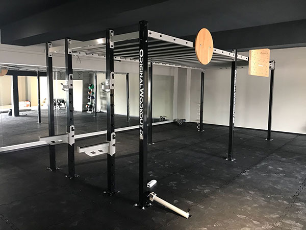 100 x 100 High Impact Rubber Tiles - Rhythm Sport LLC